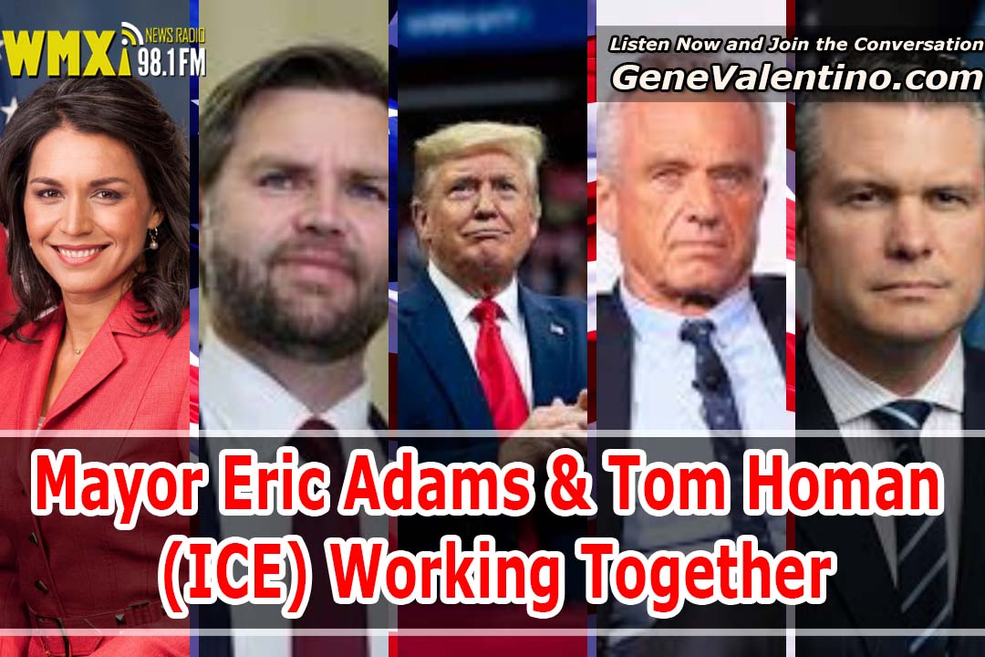Mayor Eric Adams & Tom Homan (ICE) Working Together